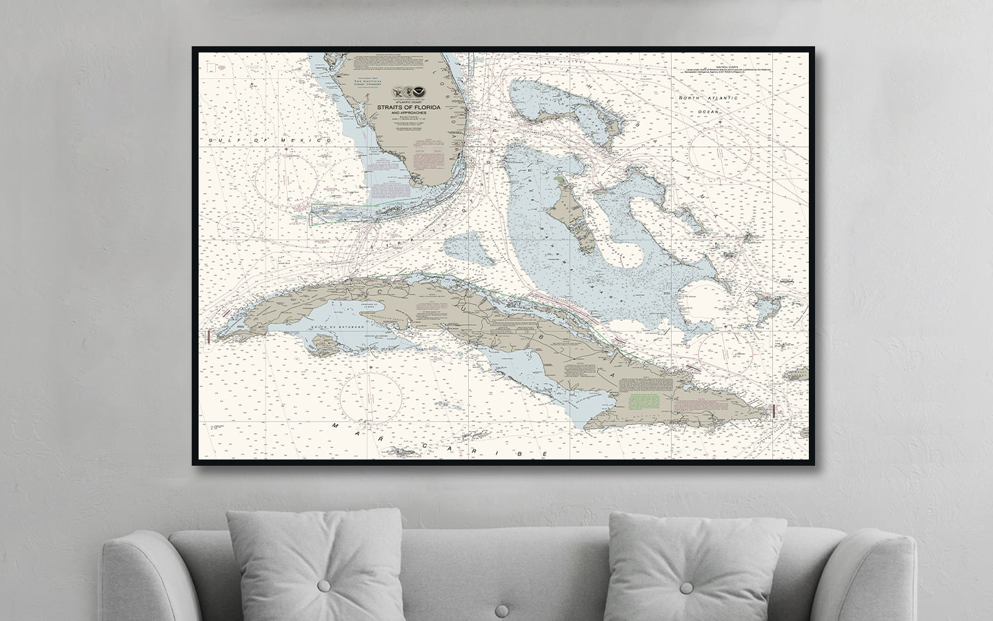 Straits of Florida Nautical Chart – The Nautical Chart Company