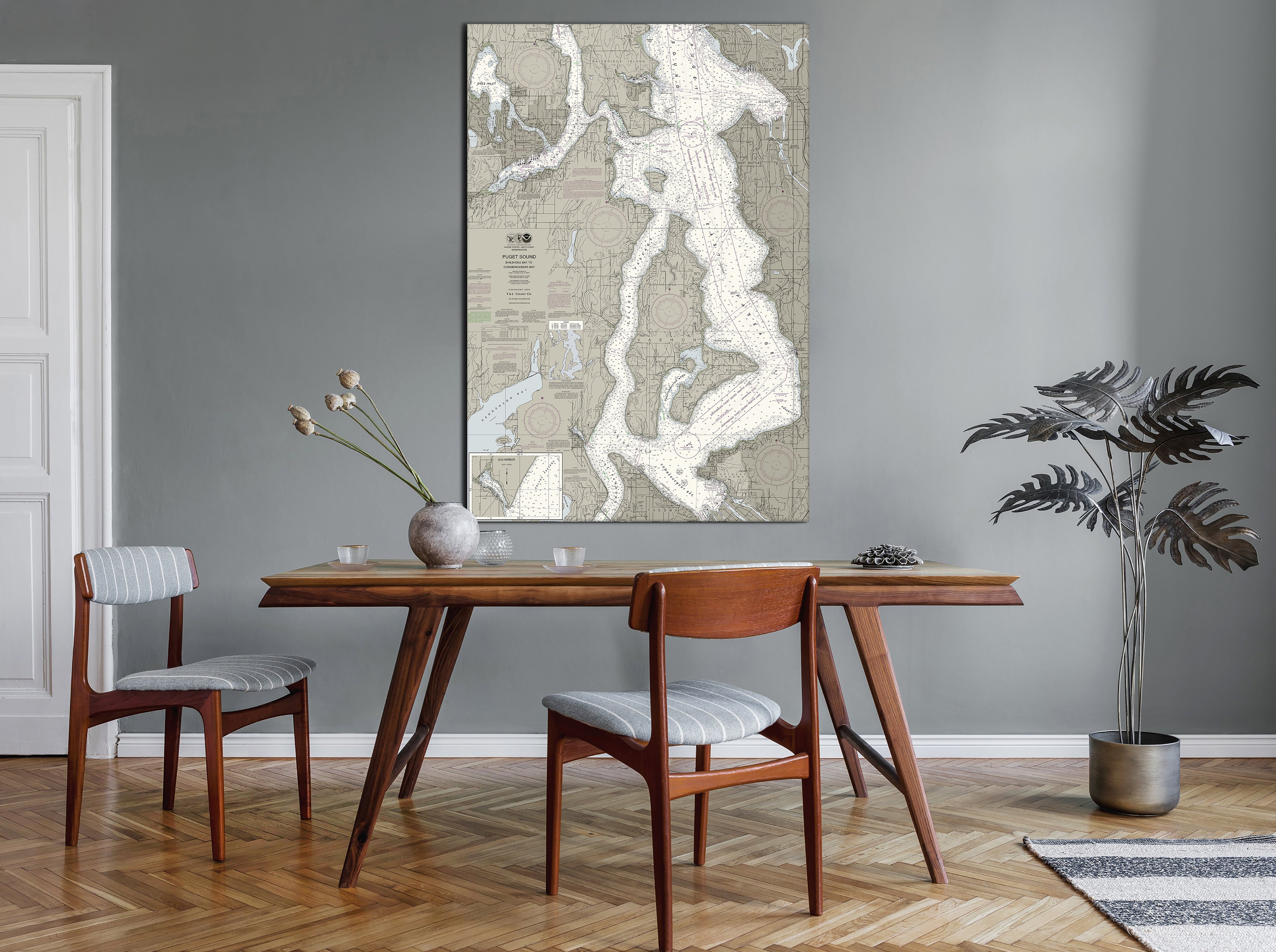 Puget Sound - Shilshole Bay To Commencement Bay – The Nautical Chart ...