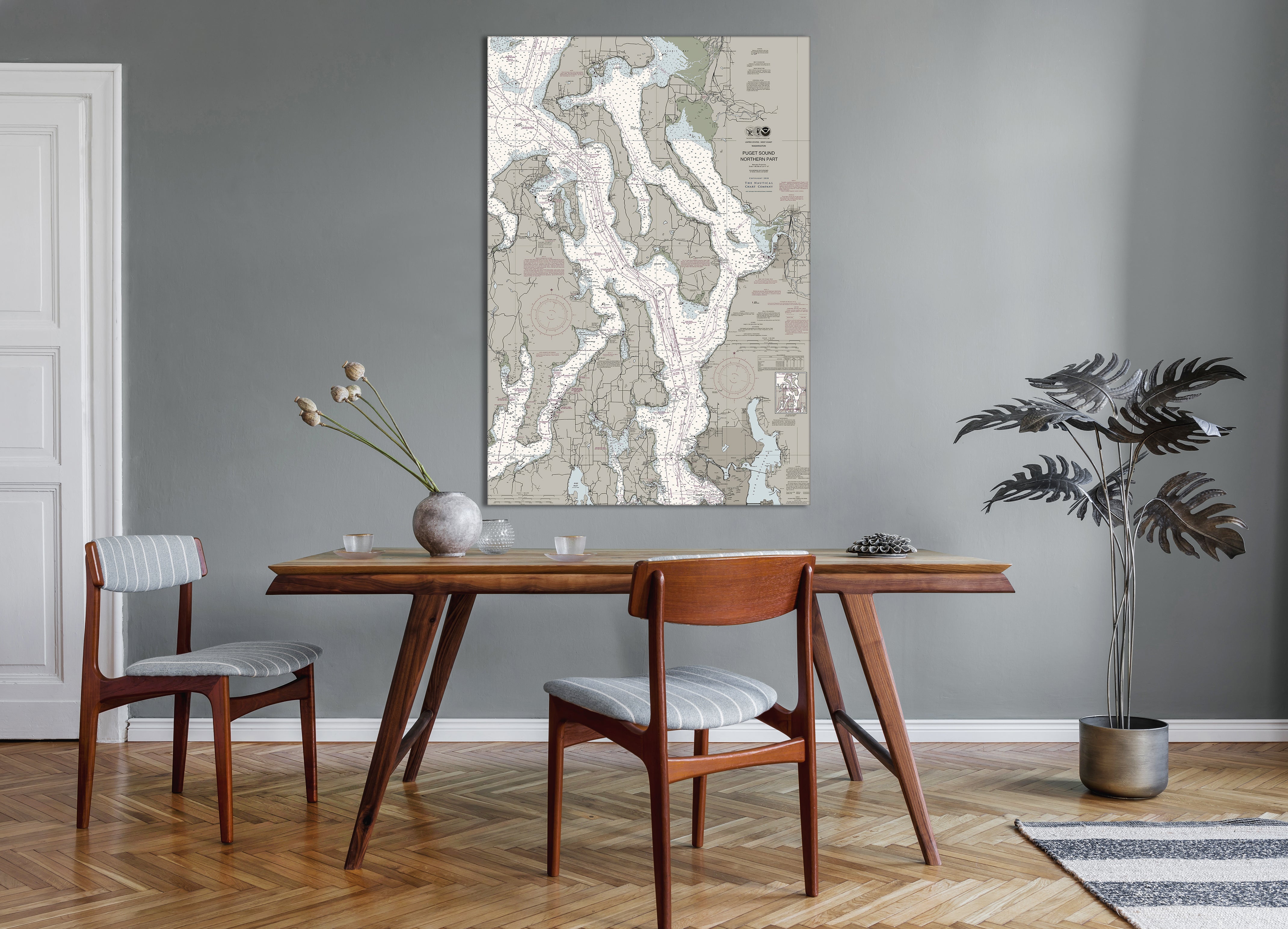 Puget Sound - Northern Part Nautical Chart – The Nautical Chart Company