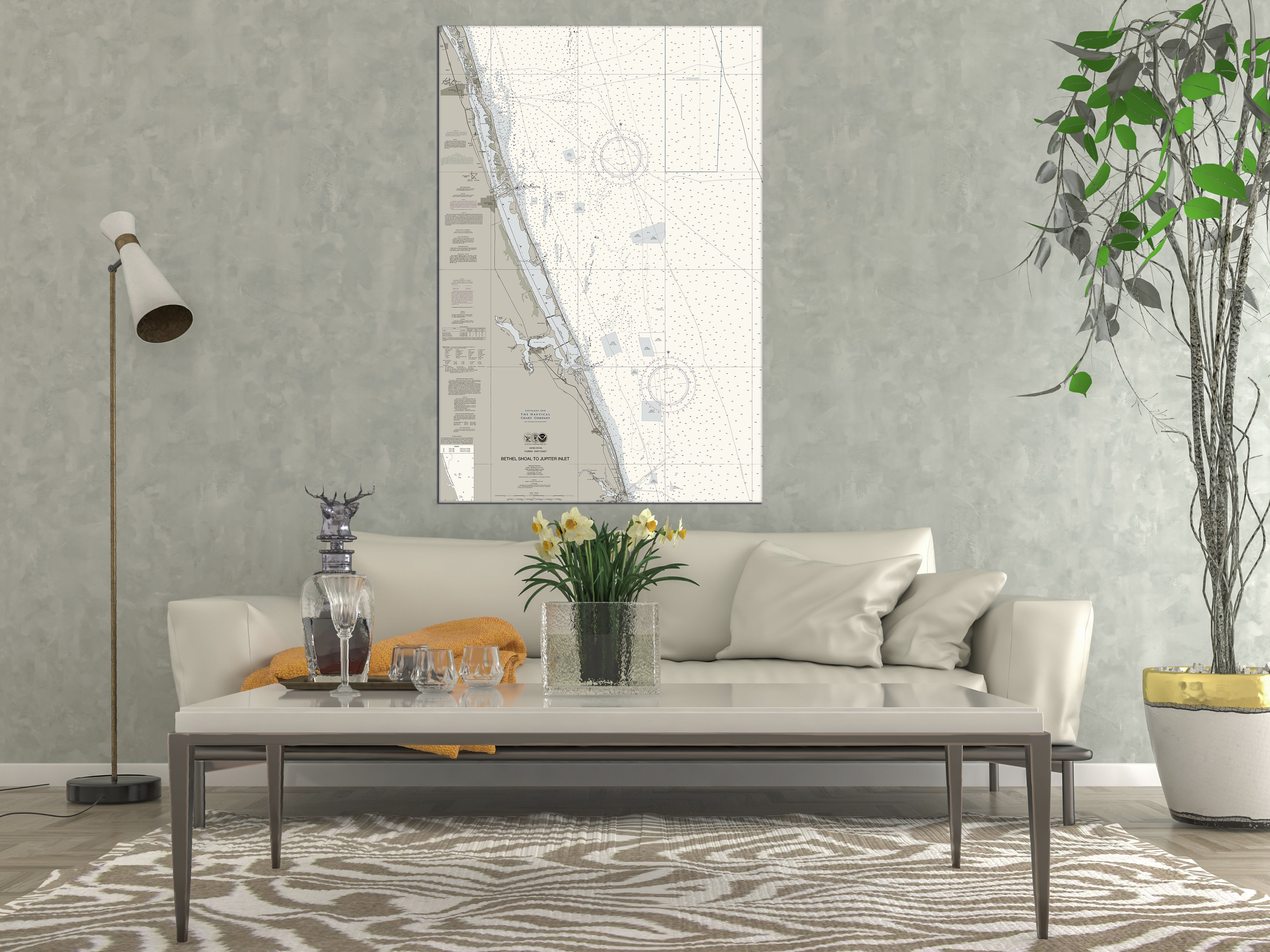 Bethel Shoal To Jupiter Inlet Nautical Chart – The Nautical Chart Company