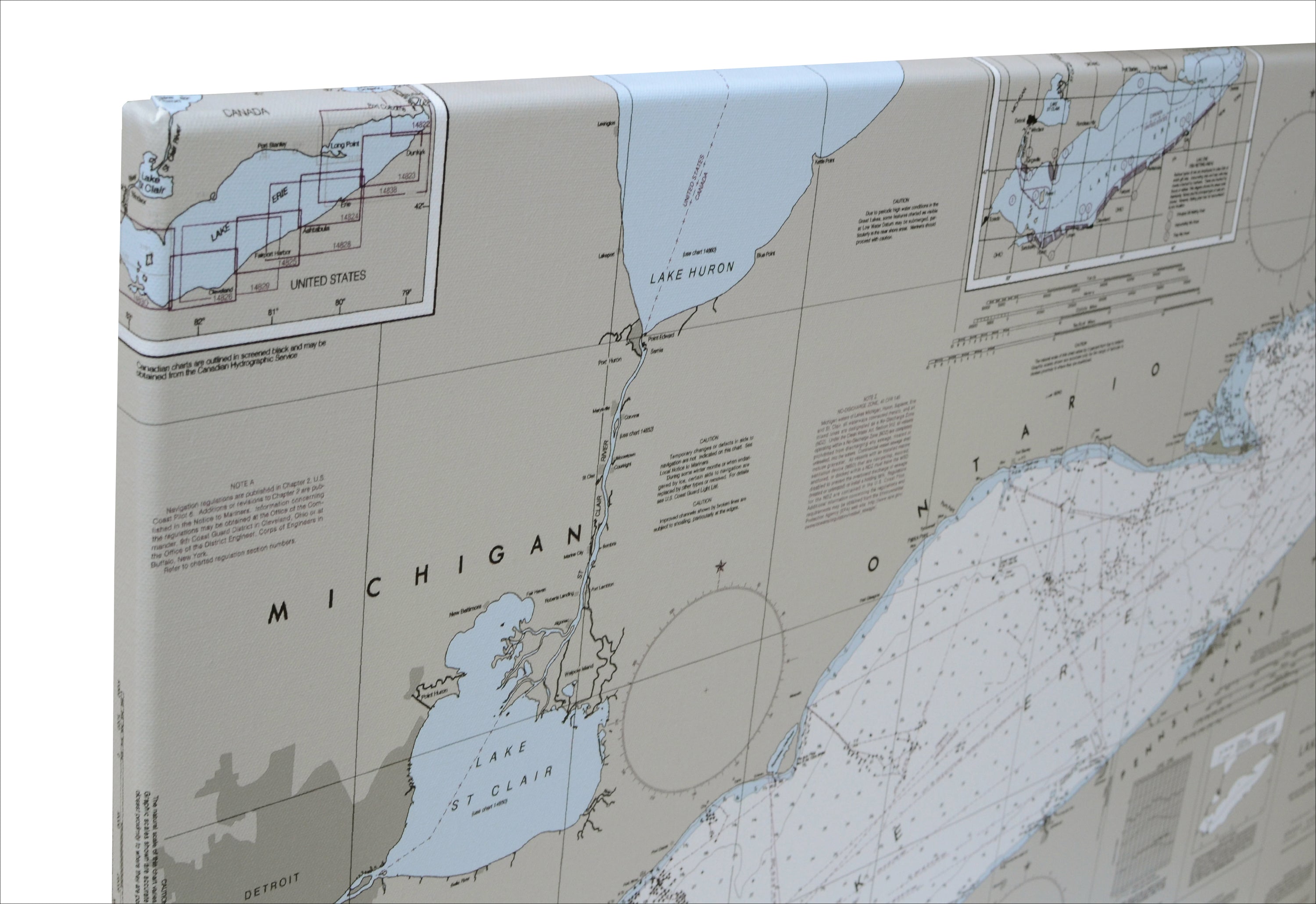 Lake Erie Nautical Chart The Nautical Chart Company